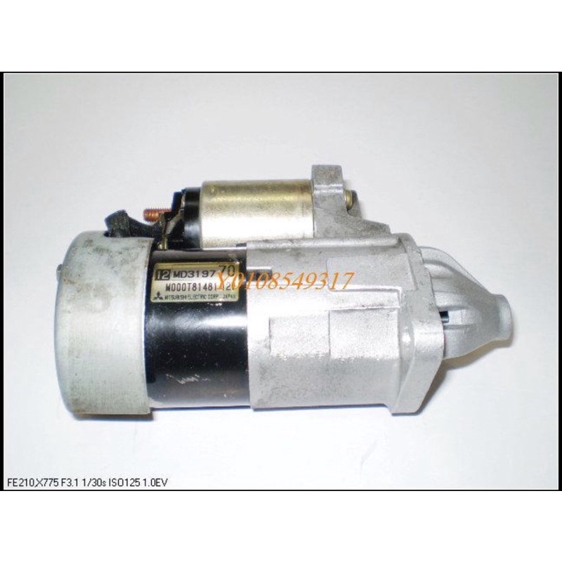 ☆外匯小品屋☆ 純㊣日本三菱電機製造 6A12 6A13 Galant VR4啟動馬達 起動馬達 | 蝦皮購物