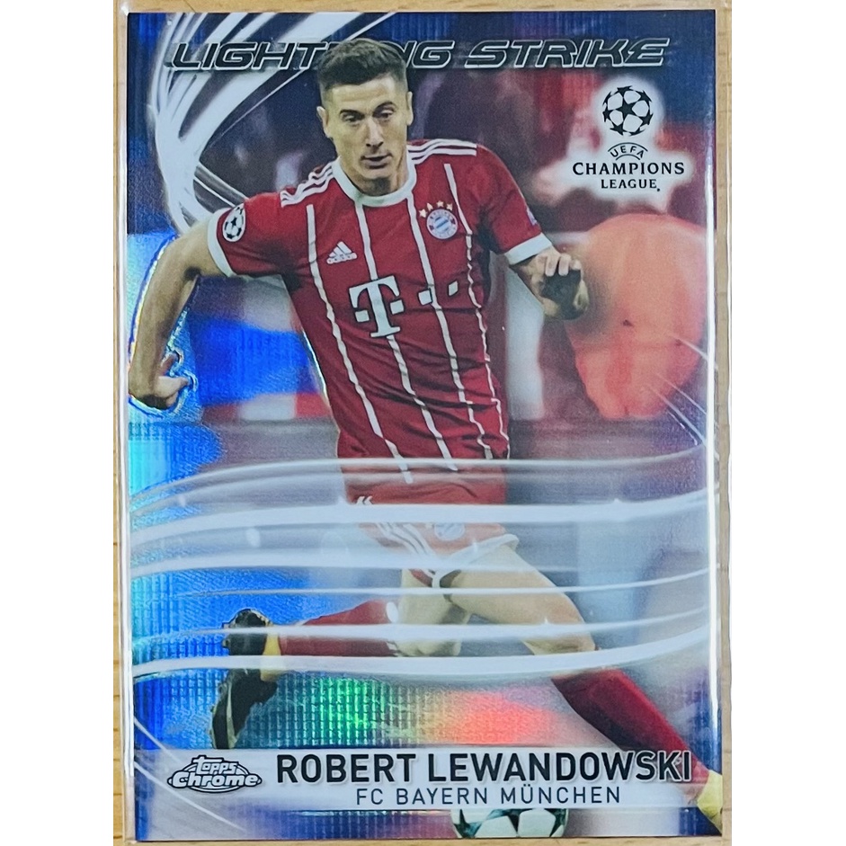 萊萬 Robert Lewandowski 2018 TOPPS CHROME 特卡 亮卡 波瀾隊王牌 金屬 足球卡 | 蝦皮購物