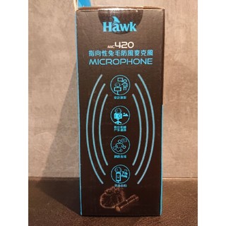 【全新】Hawk 浩客 MIC420 指向性兔毛防風麥克風 | 蝦皮購物