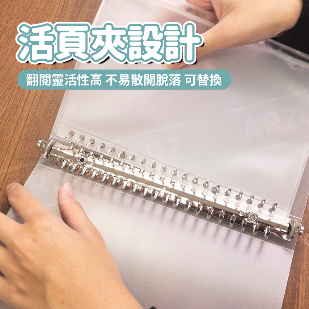 活頁夾鏈袋 A5/B5【ARZ 實拍現貨】【D286】拉鍊資料袋 票據袋 手帳夾鏈袋 活頁本 存摺 信用卡 零錢 收納袋 | 蝦皮購物