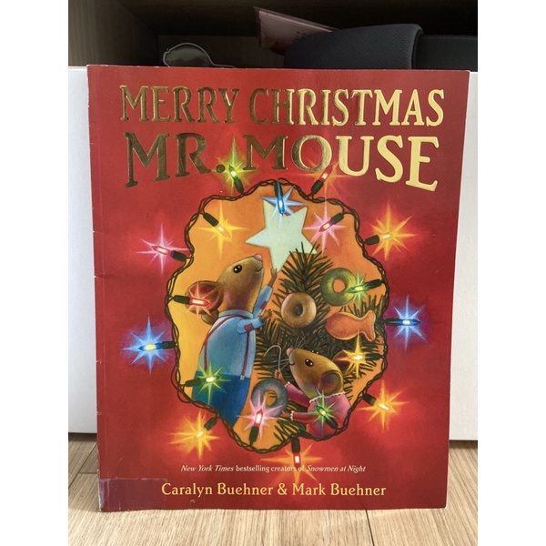 古繪本 Merry Christmas MR. mouse 聖誕繪本 聖誕節繪本 英文繪本 小老鼠繪本 故事書 童書 | 蝦皮購物