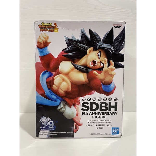全新現貨*日版金證 代理版 七龍珠超 景品 HEROS SDBH 超級賽亞人4 孫悟空 XENO 9週年紀念 | 蝦皮購物