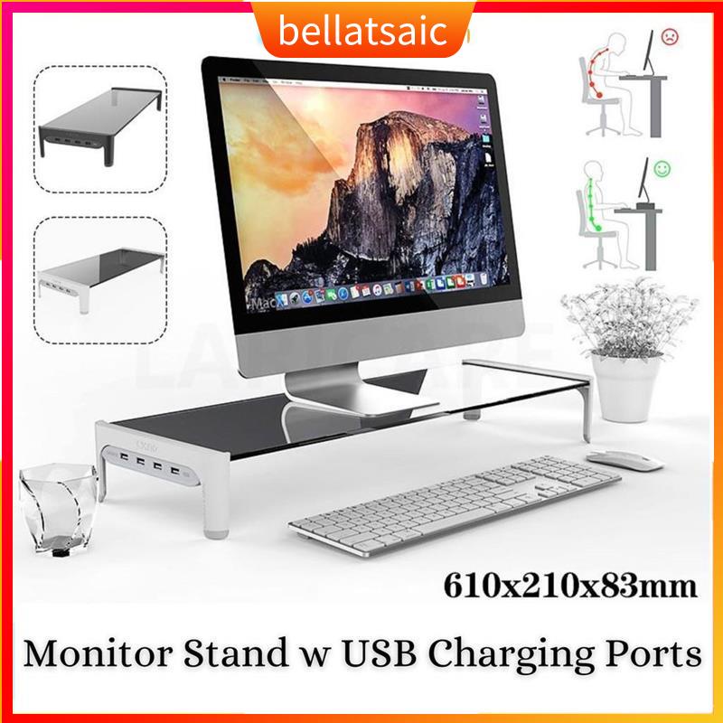 Smart Base Computer Laptop Base Stand with USB 3.0 Port Moni | 蝦皮購物