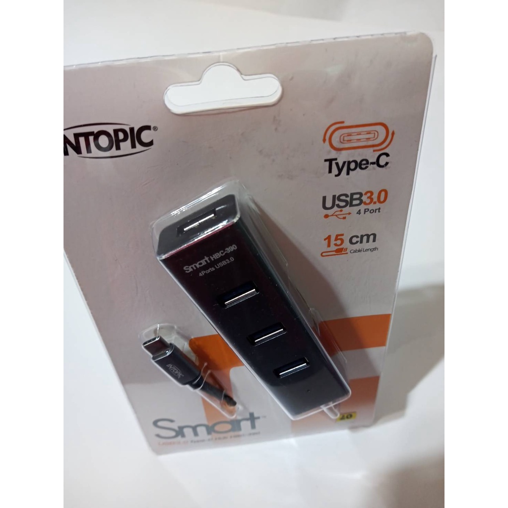 INTOPIC USB3.0 Type-C 4Port高速集線器 HBC-390 (全新) | 蝦皮購物