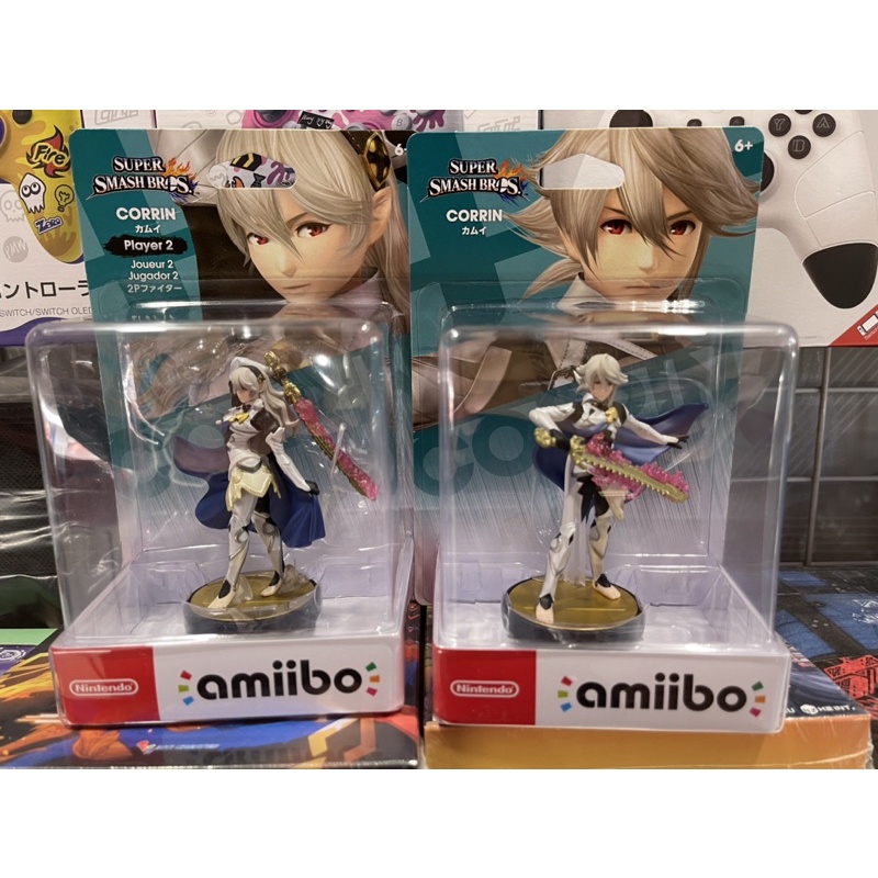 全新現貨⚠️NS Amiibo 神威 1P 2P 卡伊姆 任天堂大亂鬥 聖火降魔錄 | 蝦皮購物