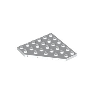 [樂磚庫] LEGO 6106 楔形 平版型 白色 6x6 610601 6107667 | 蝦皮購物