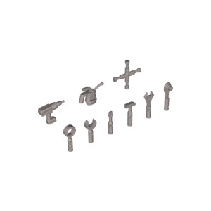 [樂磚庫] LEGO 11402 人偶 裝飾類 銀色 6103444 | 蝦皮購物