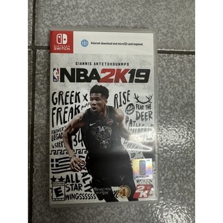 NBA 2K19 Nintendo Switch 遊戲片 9成新（可議價） | 蝦皮購物