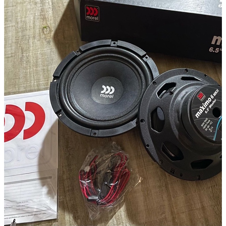 英國高級喇叭morel maximo6 mk2 6寸半分音喇叭 全新品保固一年 F可參考刷卡分期零利率 | 蝦皮購物