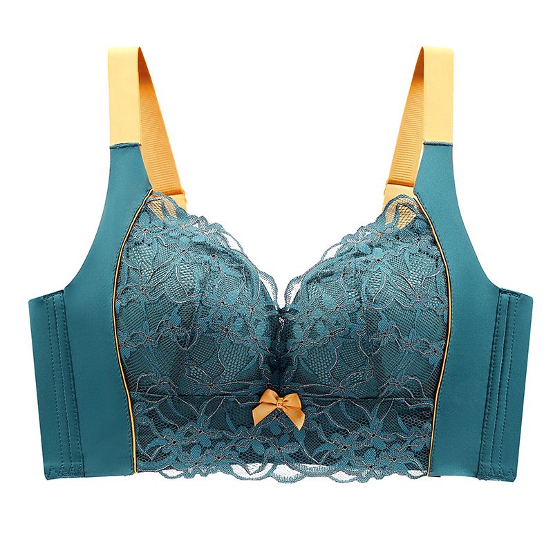 元子 新款34-46ABCD全罩杯大尺碼內衣 矯正型款 刺繡無鋼圈 大罩杯胸罩 超薄蕾絲款集中爆乳收副乳YZ368 | 蝦皮購物