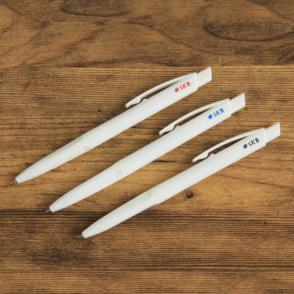 SKB IB-1006白桿中油筆 3支入(紅/藍/黑) | 蝦皮購物