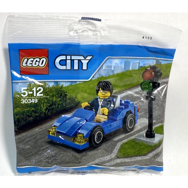 正版 樂高 LEGO 30349 城市創意系列，紳士與藍色跑車袋裝包 全新未拆 | 蝦皮購物
