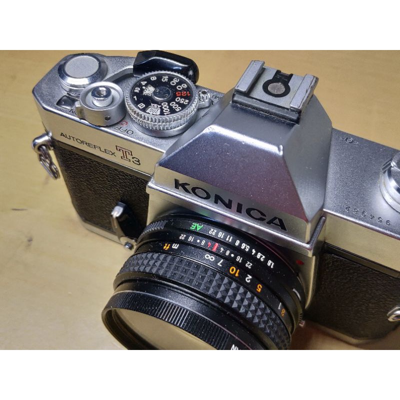 Konica T3N 搭配 Hexanon AR 40mm f1.8 柯尼卡 旗艦 銀機 餅乾鏡 大光圈 底片相機 復古 | 蝦皮購物