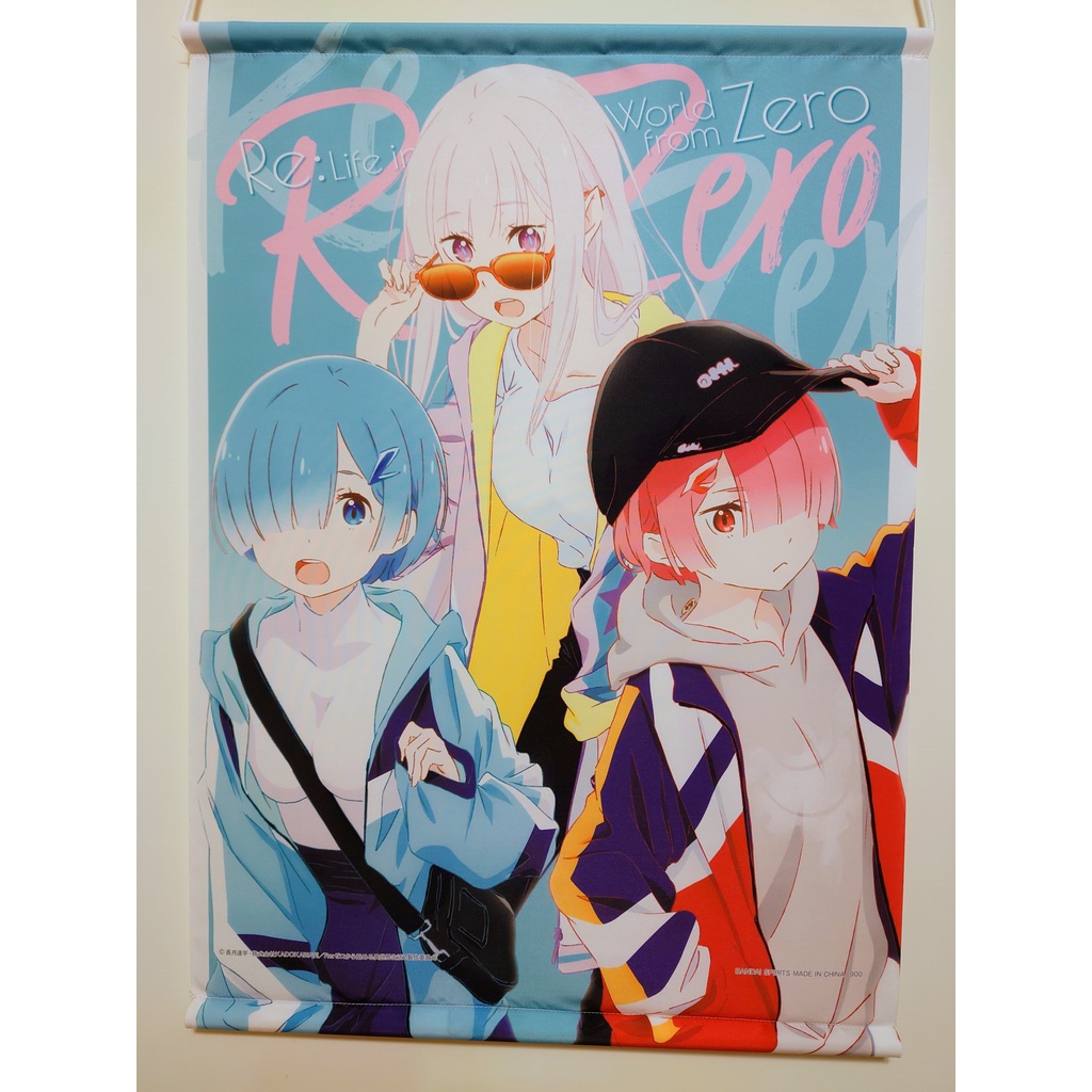 【Re：從零開始】A2 掛軸 D賞 在冬天降臨的少女們 從零開始的異世界生活 愛蜜莉雅 拉姆 雷姆 RE0 一番賞 | 蝦皮購物