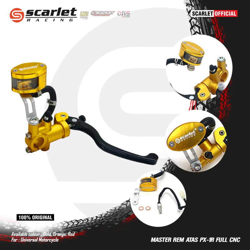 Scarlet Racing 手柄右盤式製動器 Master Px 1R 全 CNC | 蝦皮購物