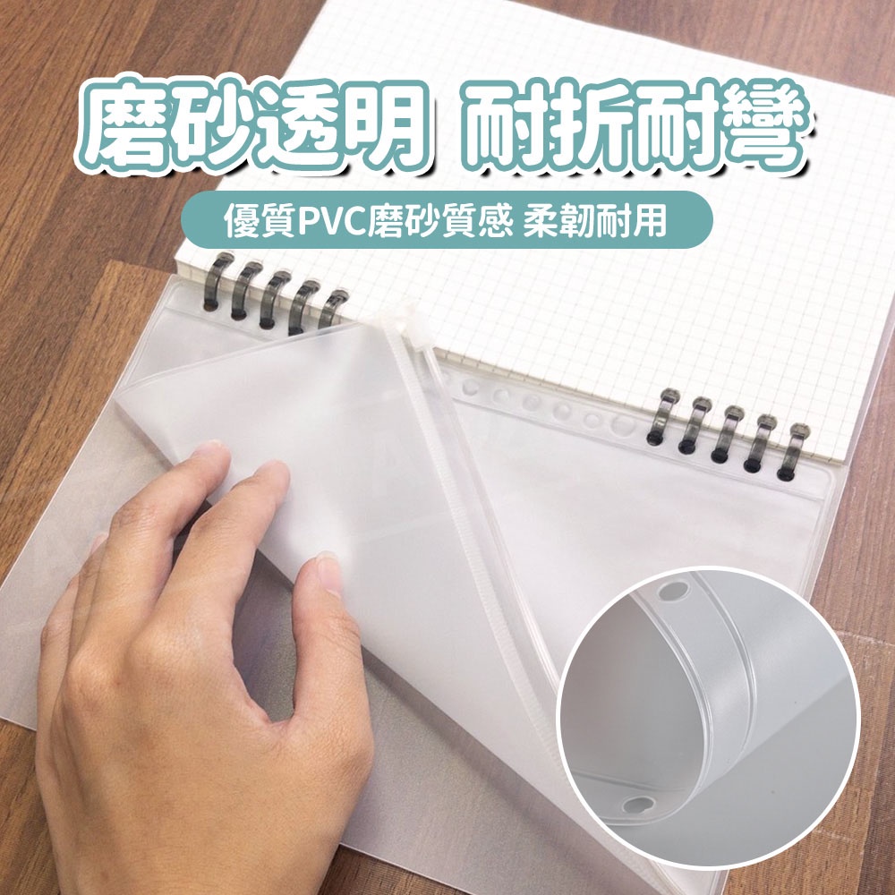 活頁夾鏈袋 A5/B5【ARZ 實拍現貨】【D286】拉鍊資料袋 票據袋 手帳夾鏈袋 活頁本 存摺 信用卡 零錢 收納袋 | 蝦皮購物