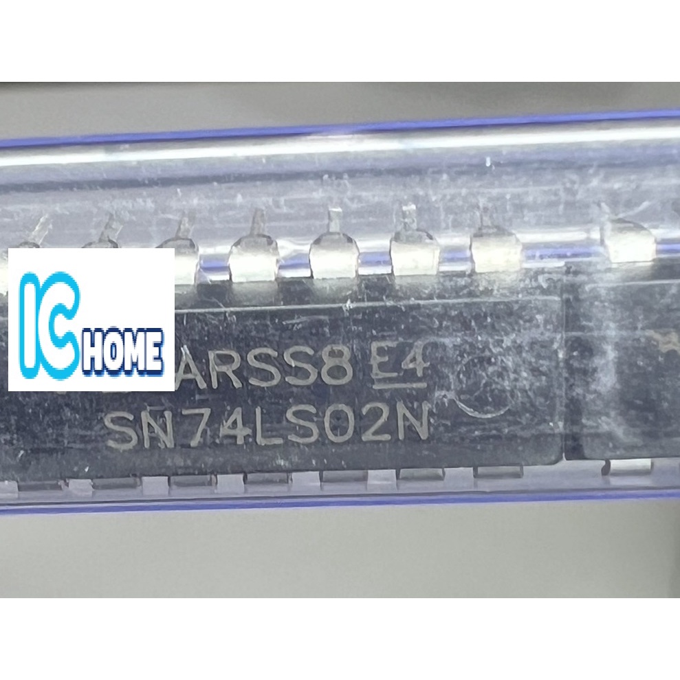 ICHOME 全新 74LS02 SN74LS02N 解碼器 DIP 6V 74HC 74LS 多款可以詢問 | 蝦皮購物