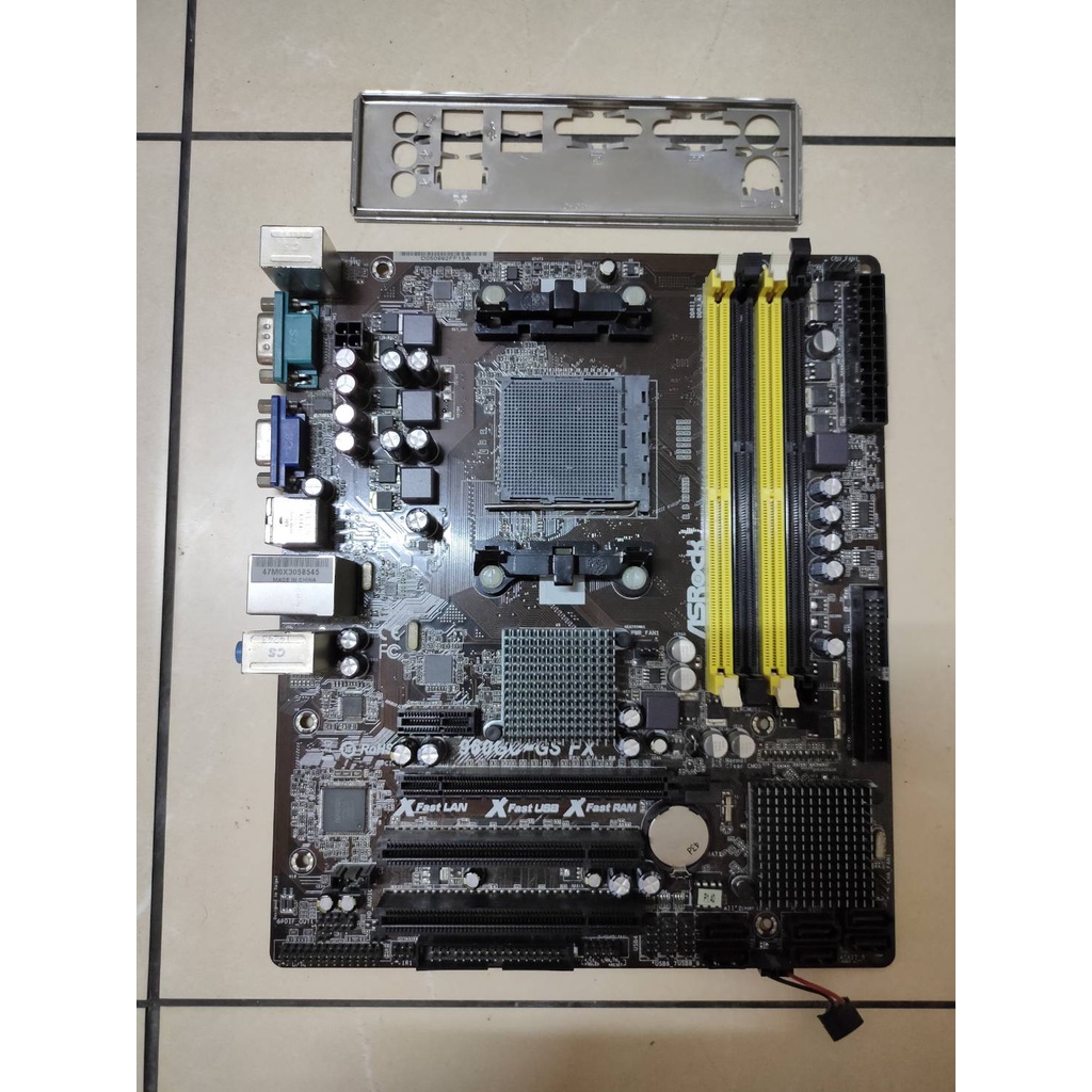 華擎 ASRock 960GC-GS FX AMD AM3+ 主機板 CPU 推土機 DDR3 AM3 主板 DDR2 | 蝦皮購物