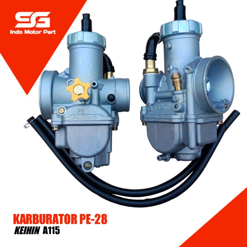 化油器 PE28 KEIHIN 化油器 PE28 代碼 A115 | 蝦皮購物