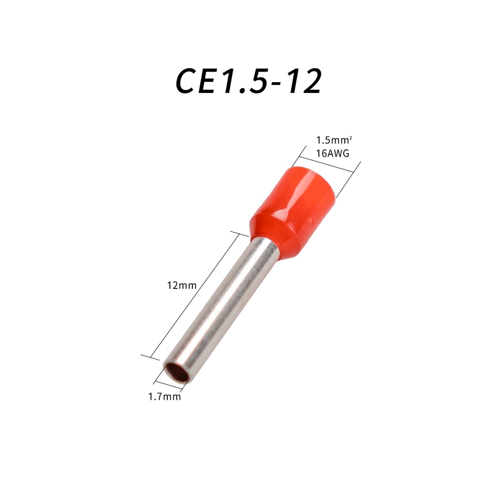 【大山電子】 歐式端子 ET端子 管型端子 管狀端子 UL認證 DIN46228/4 0.14~16mm² 多股壓接 | 蝦皮購物