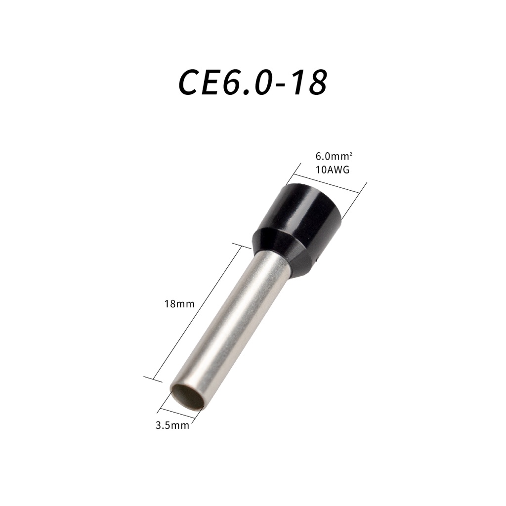 【大山電子】 歐式端子 ET端子 管型端子 管狀端子 UL認證 DIN46228/4 0.14~16mm² 多股壓接 | 蝦皮購物