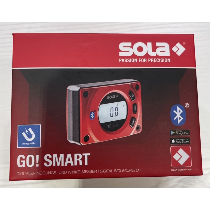 奧地利SOLA GO SMART數位水平儀儀 數位測量儀#0143001 | 蝦皮購物