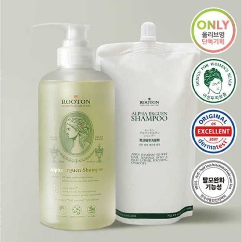 ROOTON 甦活植萃洗髮精|補充包|護髮|產後落髮|男女皆可｜正品公司貨｜現貨快速出貨 | 蝦皮購物