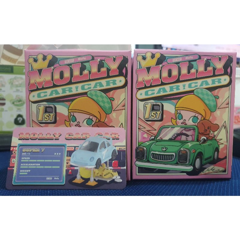 全新現貨 molly 魔力卡卡 泡泡馬特 盲盒 隱藏 超級7號 | 蝦皮購物