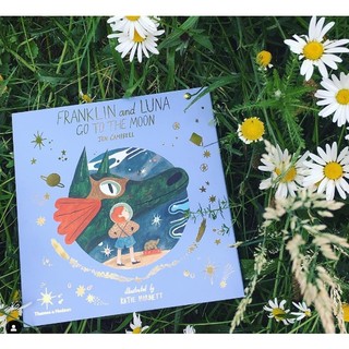 【贈音檔】英文繪本Franklin and Luna Go to the Moon🍀Katie Harnett🍀缺書店 | 蝦皮購物