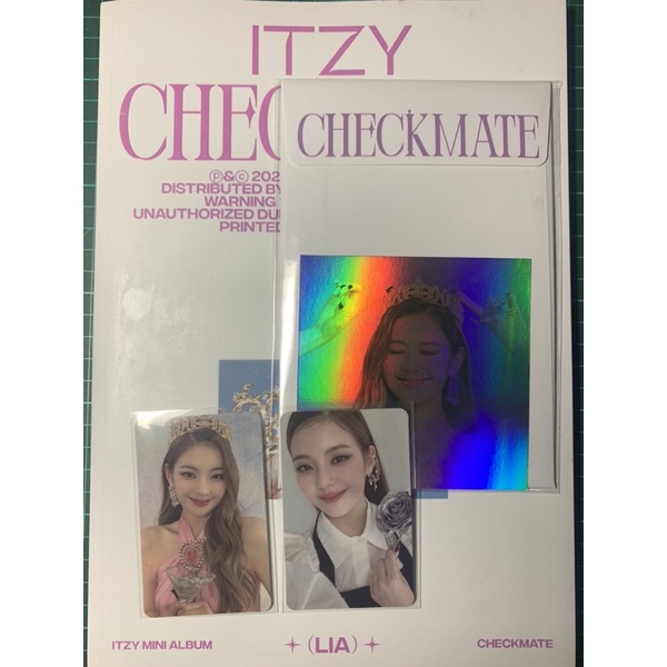 現貨 ITZY - CHECKMATE 普通版 全配置含預購禮 | 蝦皮購物