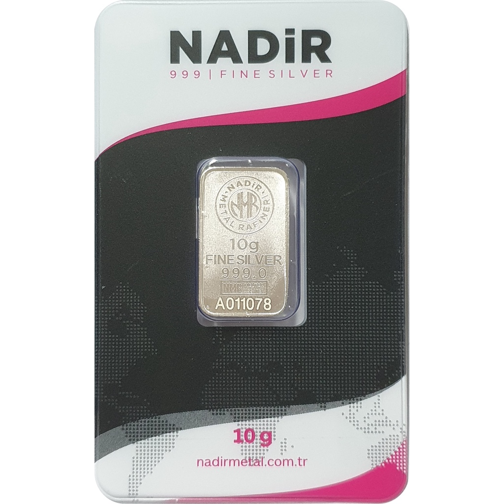 現貨 - Nadir-10克銀條(卡裝) | 蝦皮購物