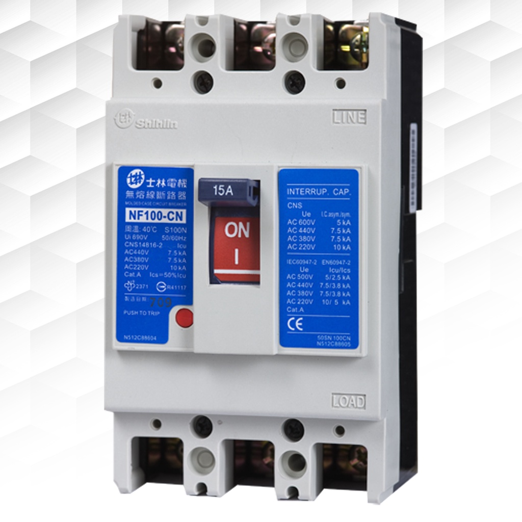 士林電機 NF100 CN NF100CN 2P 3P無熔絲開關_無熔線斷路器 需訂貨，下單請先詢問庫存 | 蝦皮購物