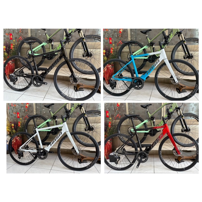 🚲廷捷單車🚲 2022 HASA EFR1 700C 電動公路車/平把公路車/9速 下標前請先詢問 | 蝦皮購物