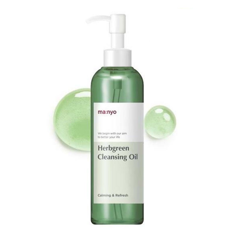 ma:nyo Herb Green Cleansing Oil 200ml K beauty skincare | 蝦皮購物