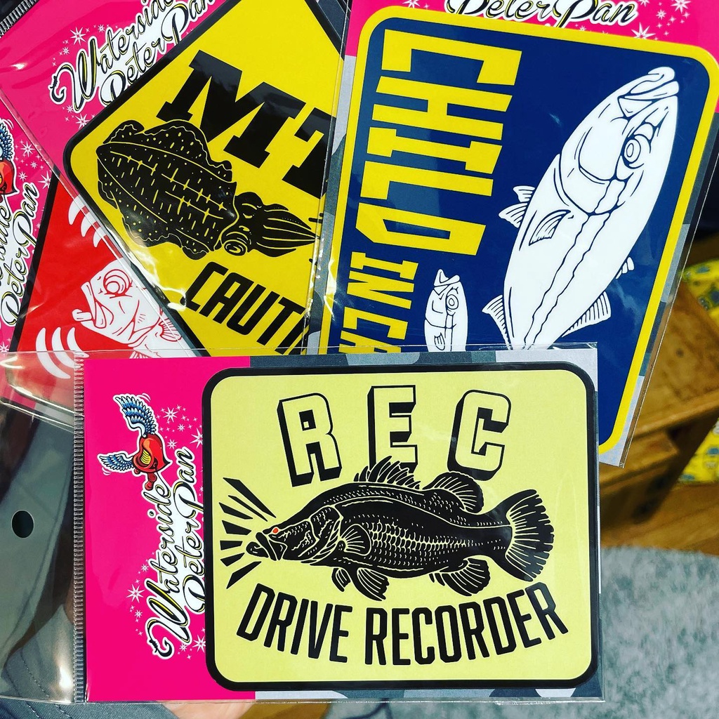 Water Side Peterpan ORIGINAL CAR STICKER >El Nino