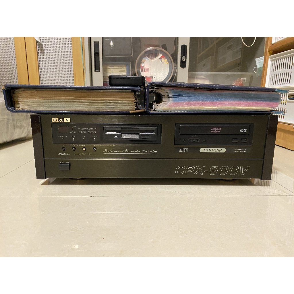 金嗓 G&V CPX-900V KTV 點歌機 卡拉OK 伴唱機 遙控器 歌本 | 蝦皮購物