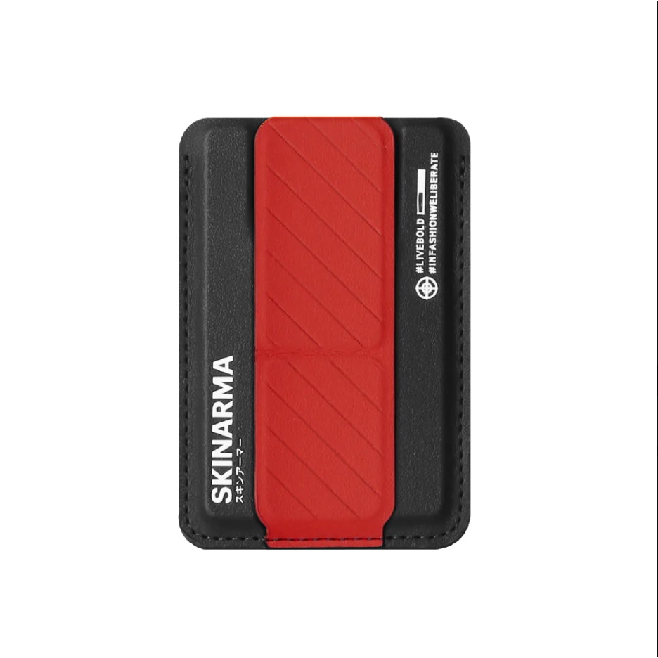 SKINARMA Kado磁吸卡夾支架可插卡 MagSafe 磁吸 折疊支架 卡套支架 3M 背貼支架 卡包支架-現貨 | 蝦皮購物