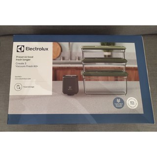 【Electrolux 伊萊克斯】CREATE系列USB充電可攜式真空保鮮組(EAVFK1+) | 蝦皮購物