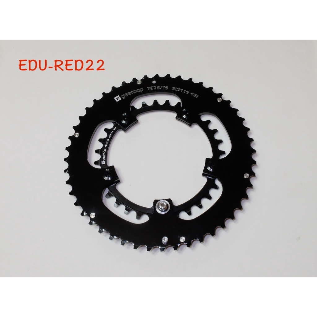 騎樂 公司貨 Gearoop 48/32T.30T壓縮盤/大盤齒片/Shimano/Sram/Campagnolo | 蝦皮購物