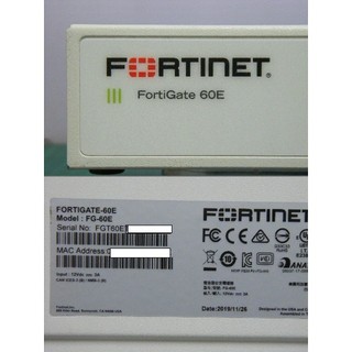 Fortinet Fortigate 60E FG-60E UTM Firewall 附電源 | 蝦皮購物