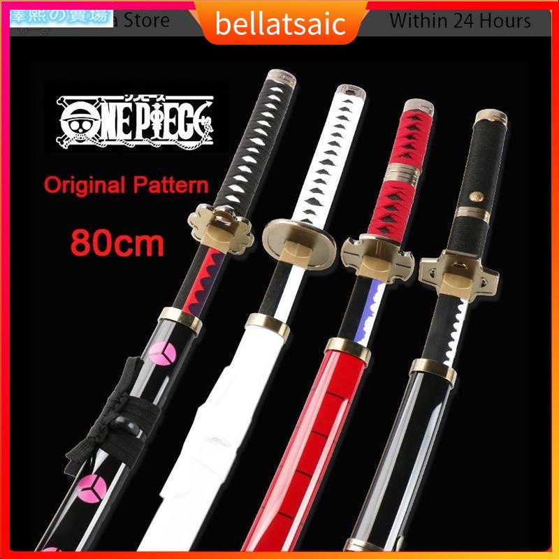 Roronoa Zoro Sword Anime Cosplay Wooden Katana Three-knife G | 蝦皮購物