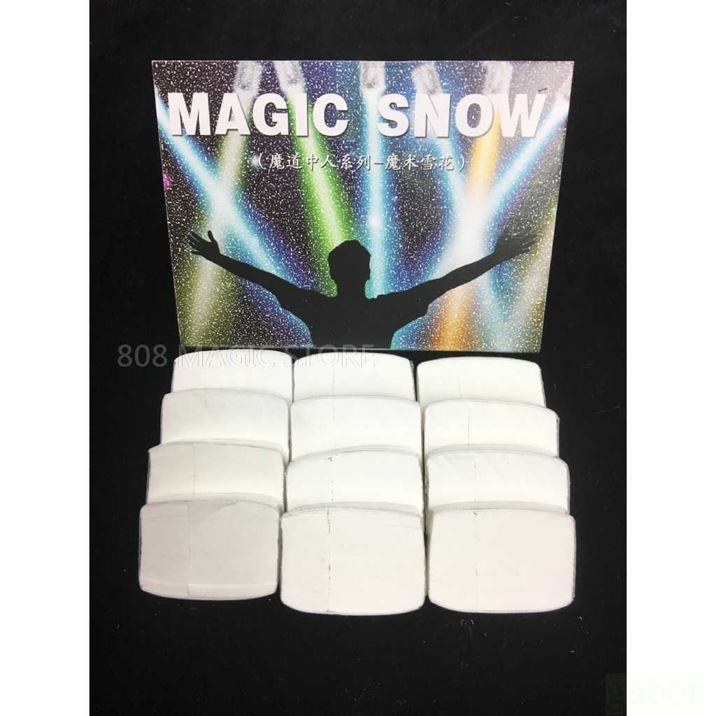 [808 MAGIC]魔術道具 高級 輕量 白色雪花 | 蝦皮購物