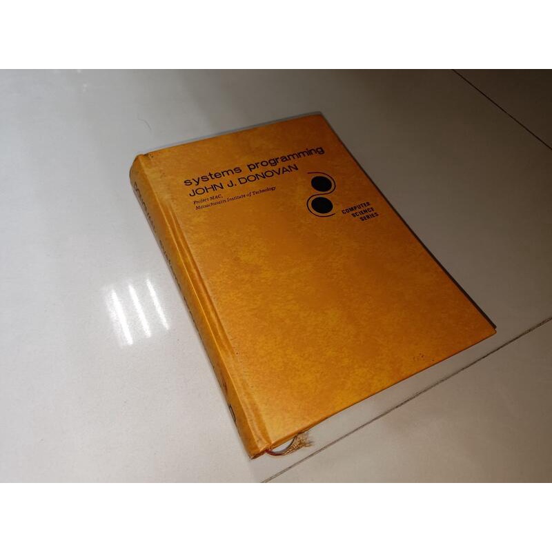 systems programming John J.Donovan 側面黃斑內頁佳 74年一版 @J 二手書 | 蝦皮購物