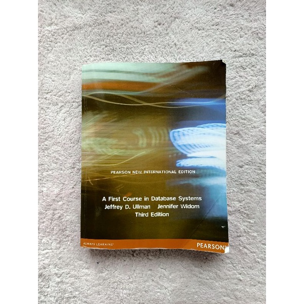 二手 原文書 A First Course in Database Systems Third Edition | 蝦皮購物