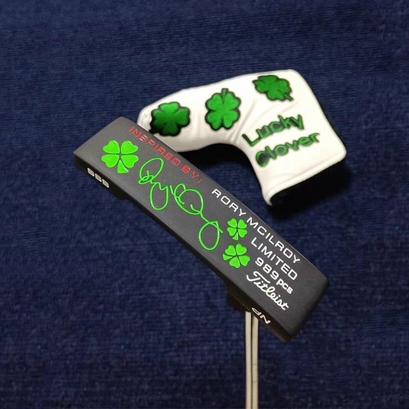 Titleist Scotty Cameron 高爾夫推桿 經典直字長條型 黑色四葉草 球桿 帶鋅合金頭 右手 | 蝦皮購物