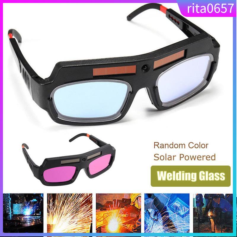 Solar Powered Safety Goggles Auto Darkening Welding Eyewear | 蝦皮購物
