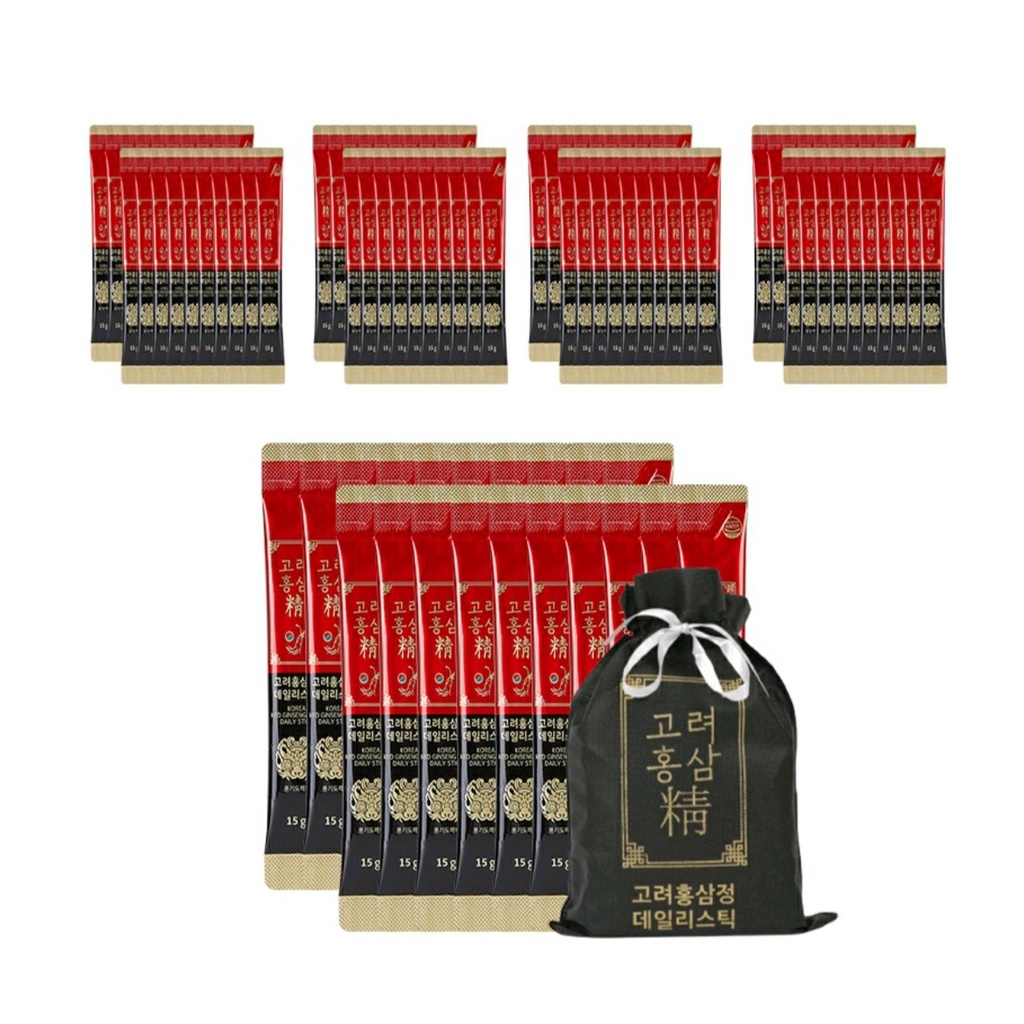 韓國【punggi DOKAEBI】6年根高麗紅參濃縮液(100袋) | 蝦皮購物