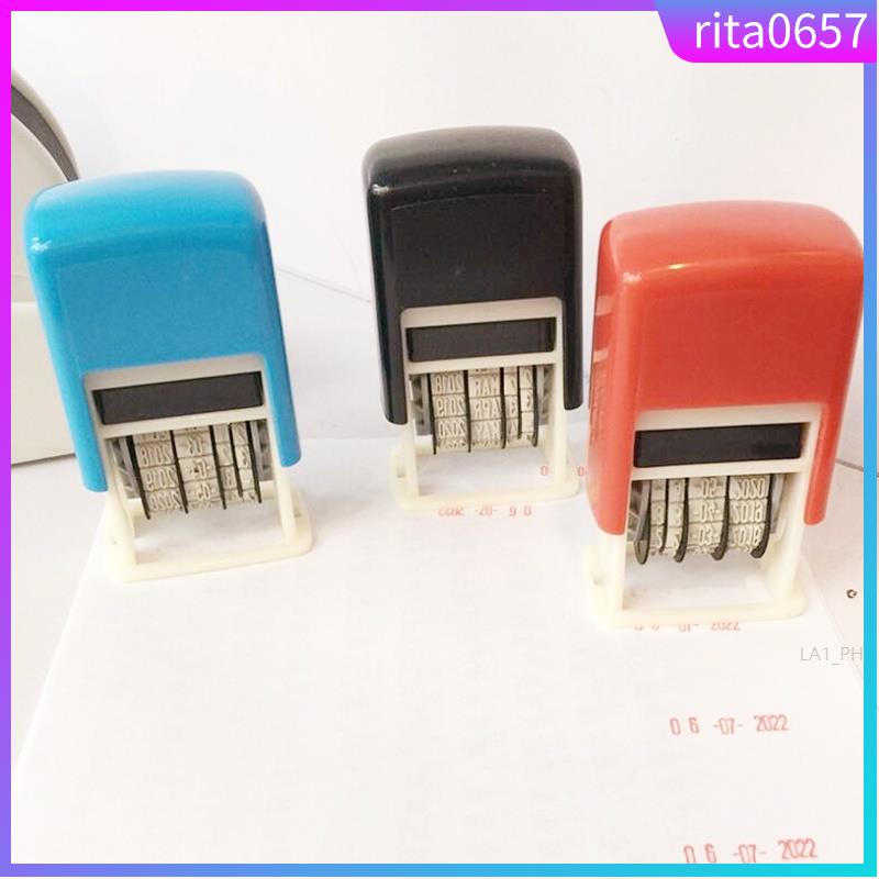 1 PC Date Stamp Roller DIY English Date Stamp Seal Without | 蝦皮購物
