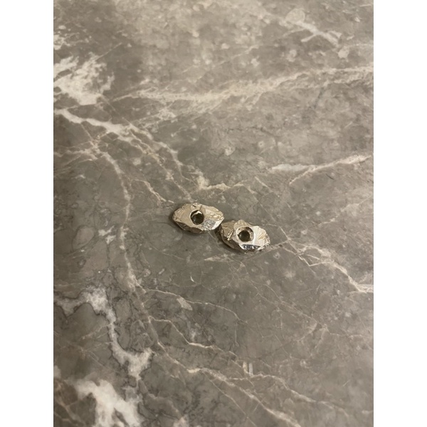 horizon blue silver stone beads M號 銀石 horizonblue 銀飾 項鍊 | 蝦皮購物
