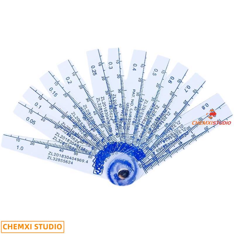 優選塞尺 間隙尺 ↜上藝塑膠 塞尺 單片塑膠塞規厚 薄規 耐磨 間隙尺 高精度0.01-5MM505 | 蝦皮購物